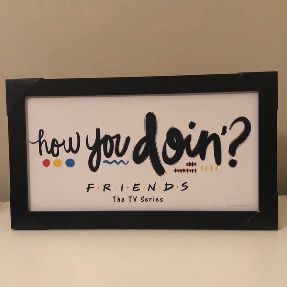 FRIENDS | Accents | F R I E N D S Wall Decor | Poshmark